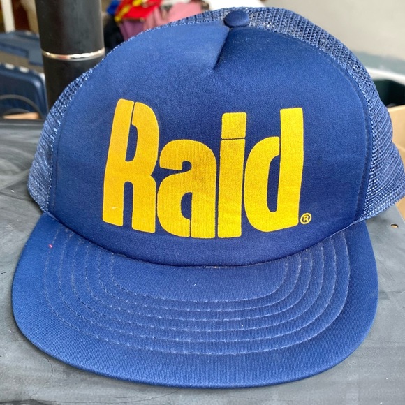 Accessories | Vintage Raid Snapback Trucker Mesh Hat Cap Bug Insect ...
